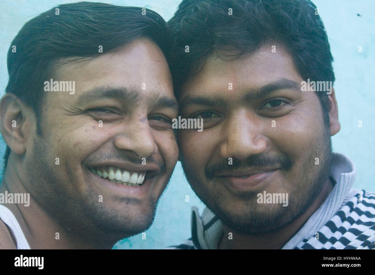 two man standing Stock Photo - Alamy