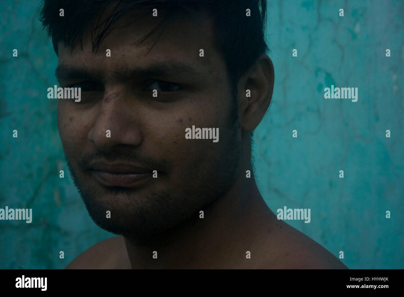 Young Indian Men Pose Stock Photo - Alamy