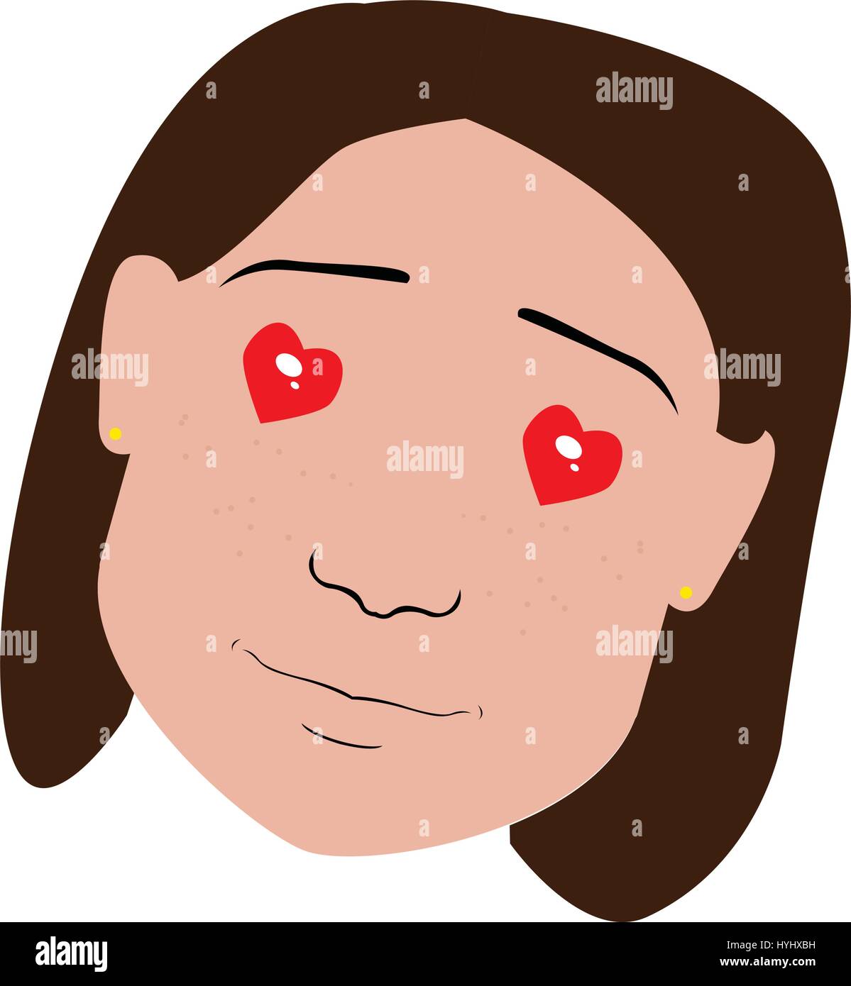 Isolated happy avatar Stock Vector Image & Art - Alamy