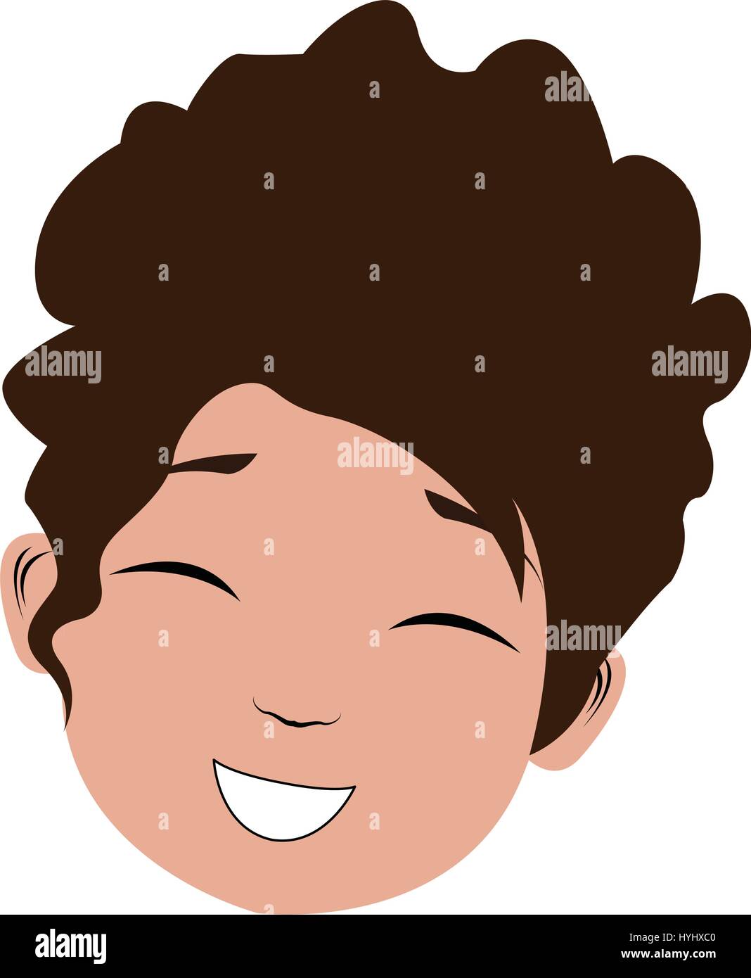 Isolated happy avatar Stock Vector Image & Art - Alamy
