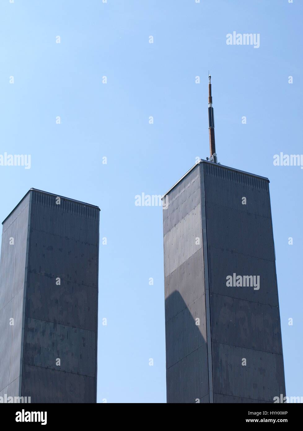 Miniature of World Trade Center building's in the Amusement Park with ...