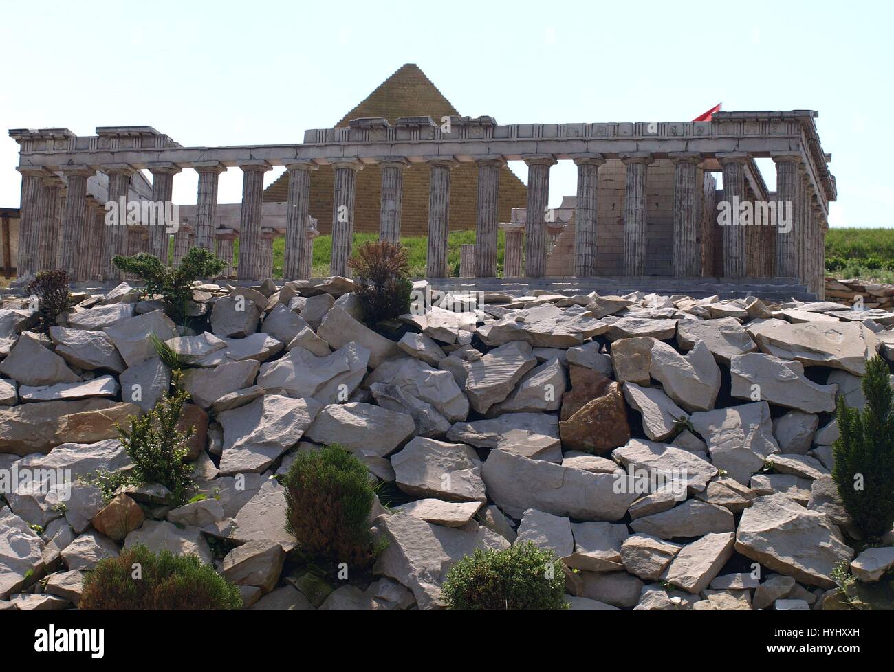 Miniature acropolis from greece in hi-res stock photography and images ...
