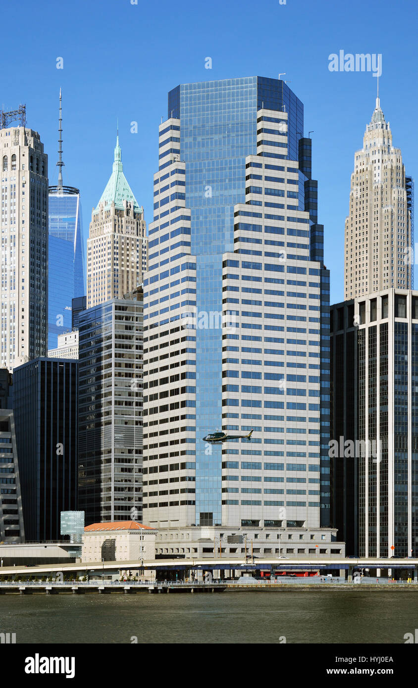 Buildings of Lower Manhattan - One Financial Square Stock Photo - Alamy