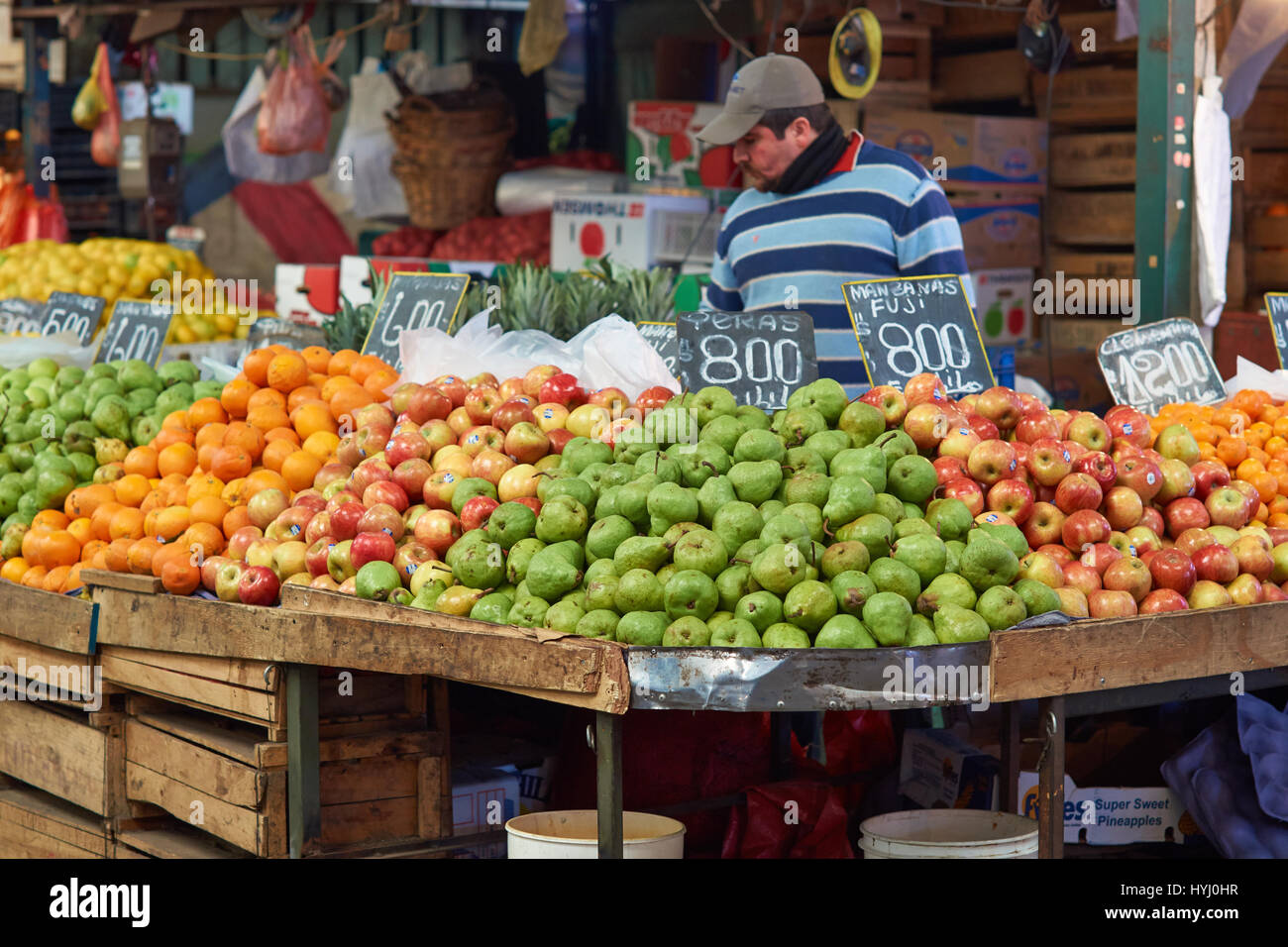 La vega central market chile hi-res stock photography and images - Alamy