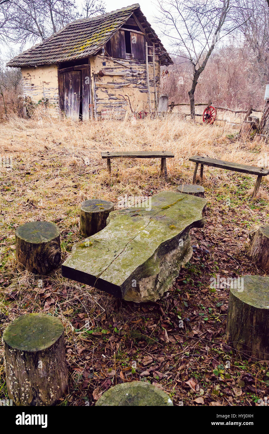 Traditional serbian house hi-res stock photography and images - Alamy