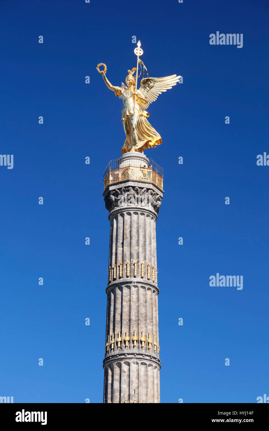 Victory Column, Berlin Mitte, Berlin, Germany Stock Photo - Alamy