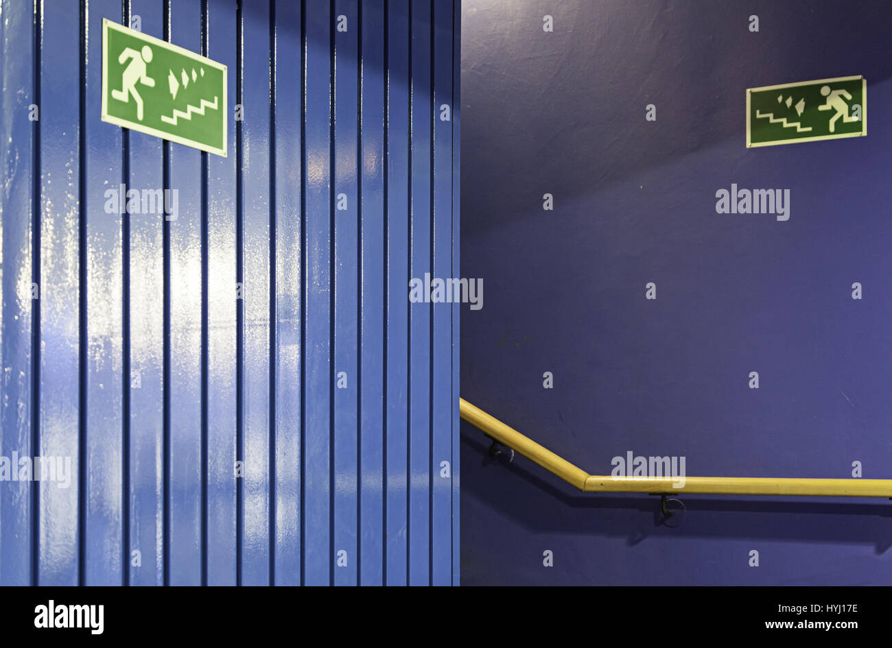 Output signals, detail of information signals, precaution Stock Photo ...