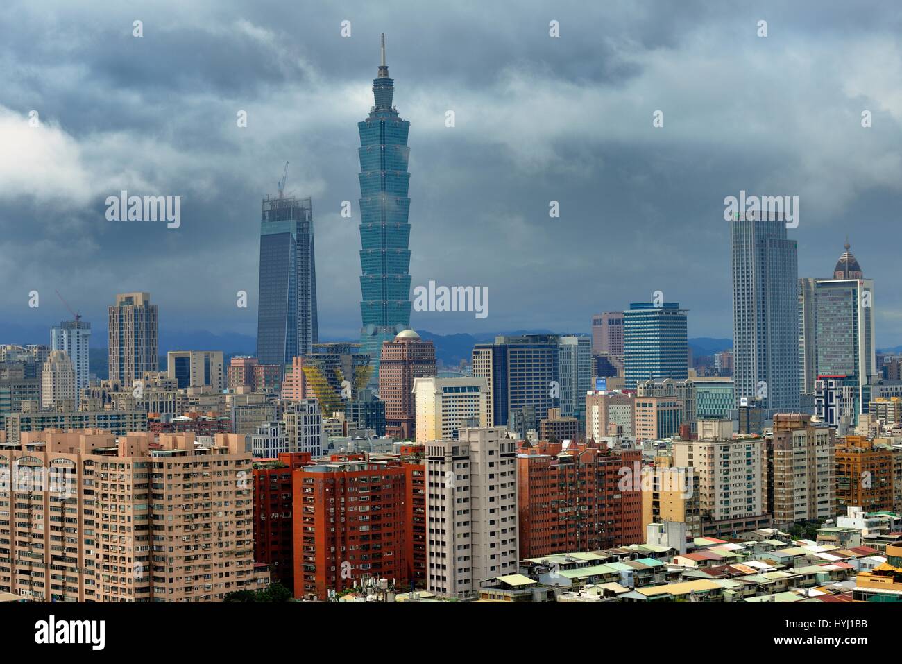 101 Building, view of the city, Taipei, Taiwan Stock Photo - Alamy
