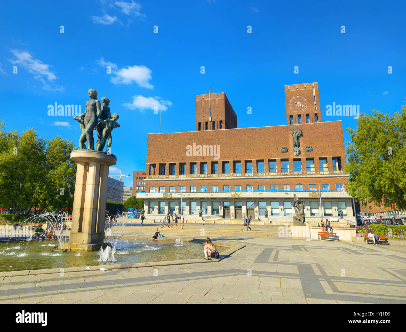 Centre oslo capital city hi-res stock photography and images - Alamy