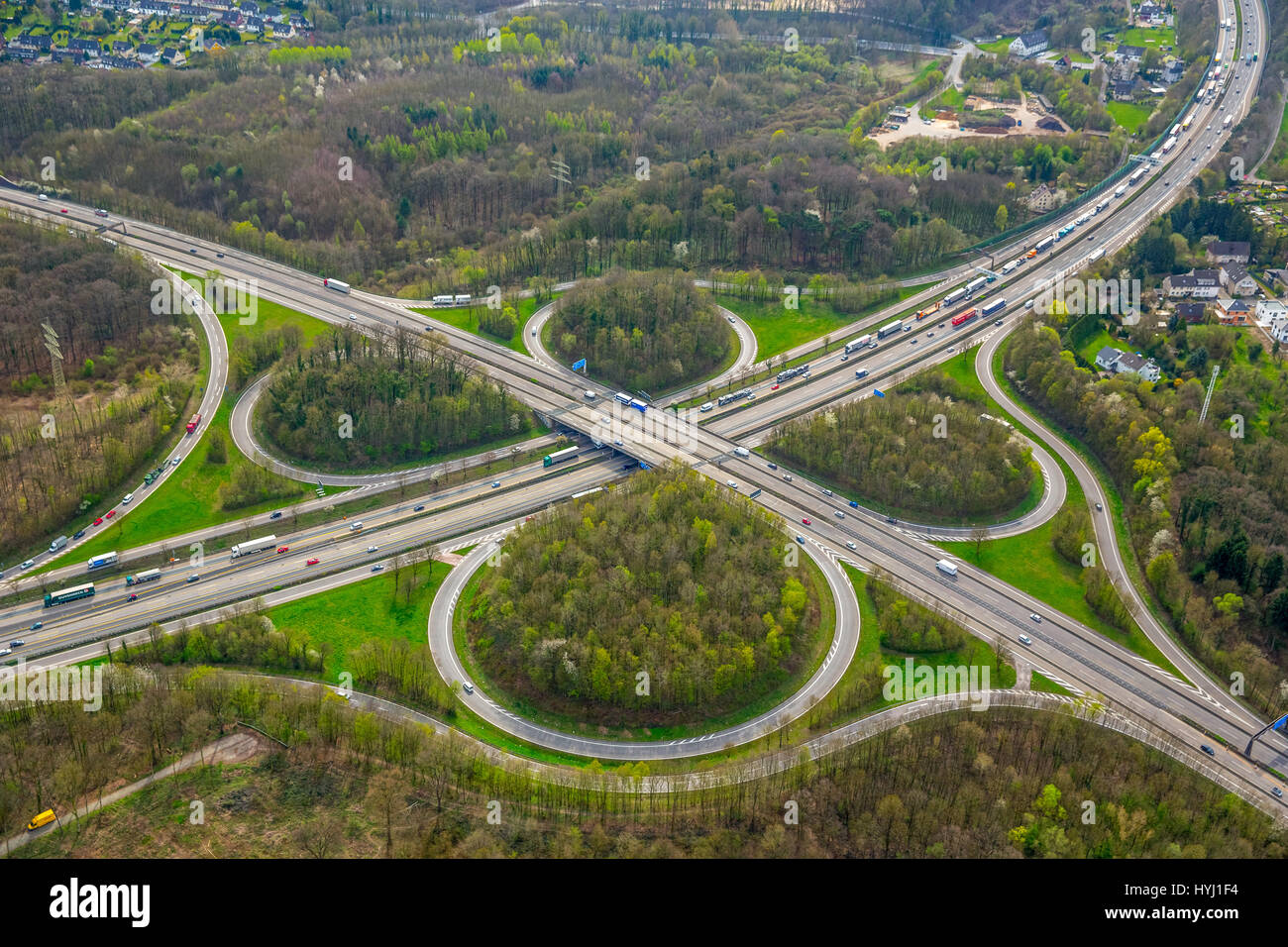 Junction 45 hi-res stock photography and images - Alamy