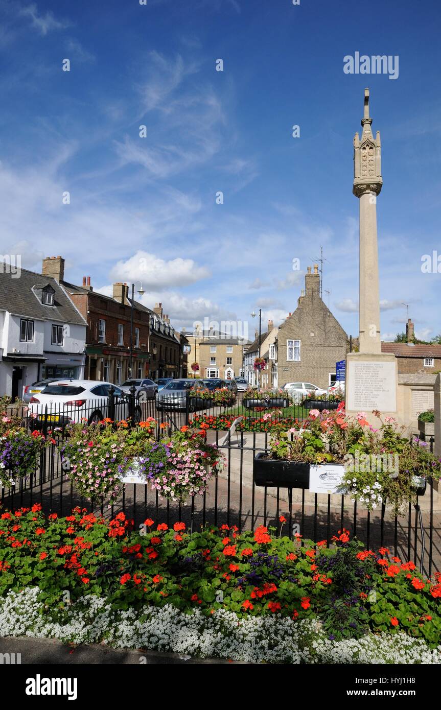 War Memorial, Chatteris, Cambridgeshire Stock Photo - Alamy