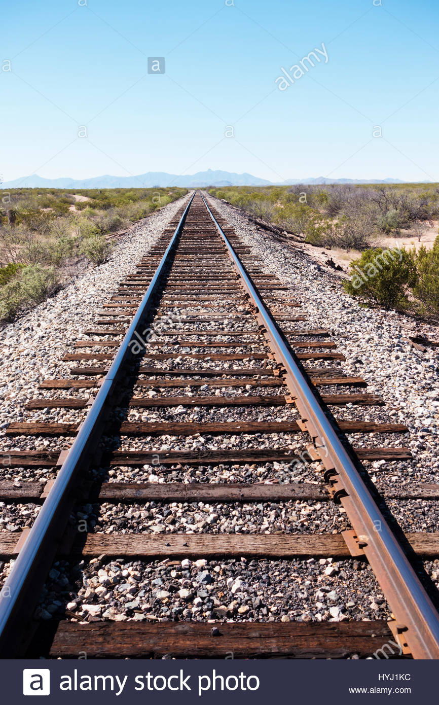 Railroad Tracks Arizona High Resolution Stock Photography and Images ...