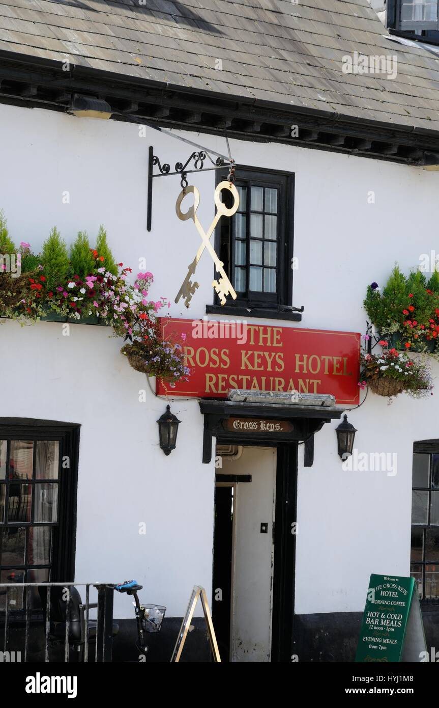 The Cross Keys Hotel, Chatteris, Cambridgeshire Stock Photo - Alamy