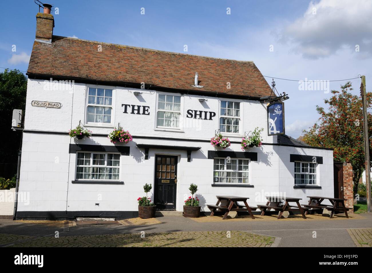 The Ship Inn, Bridge Street, Cambridgeshire Stock Photo - Alamy