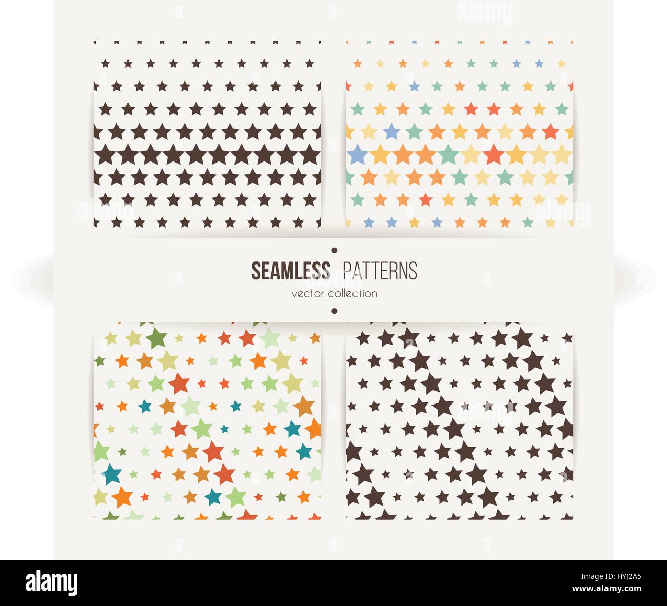 Collection of star patterns Stock Vector Image & Art - Alamy