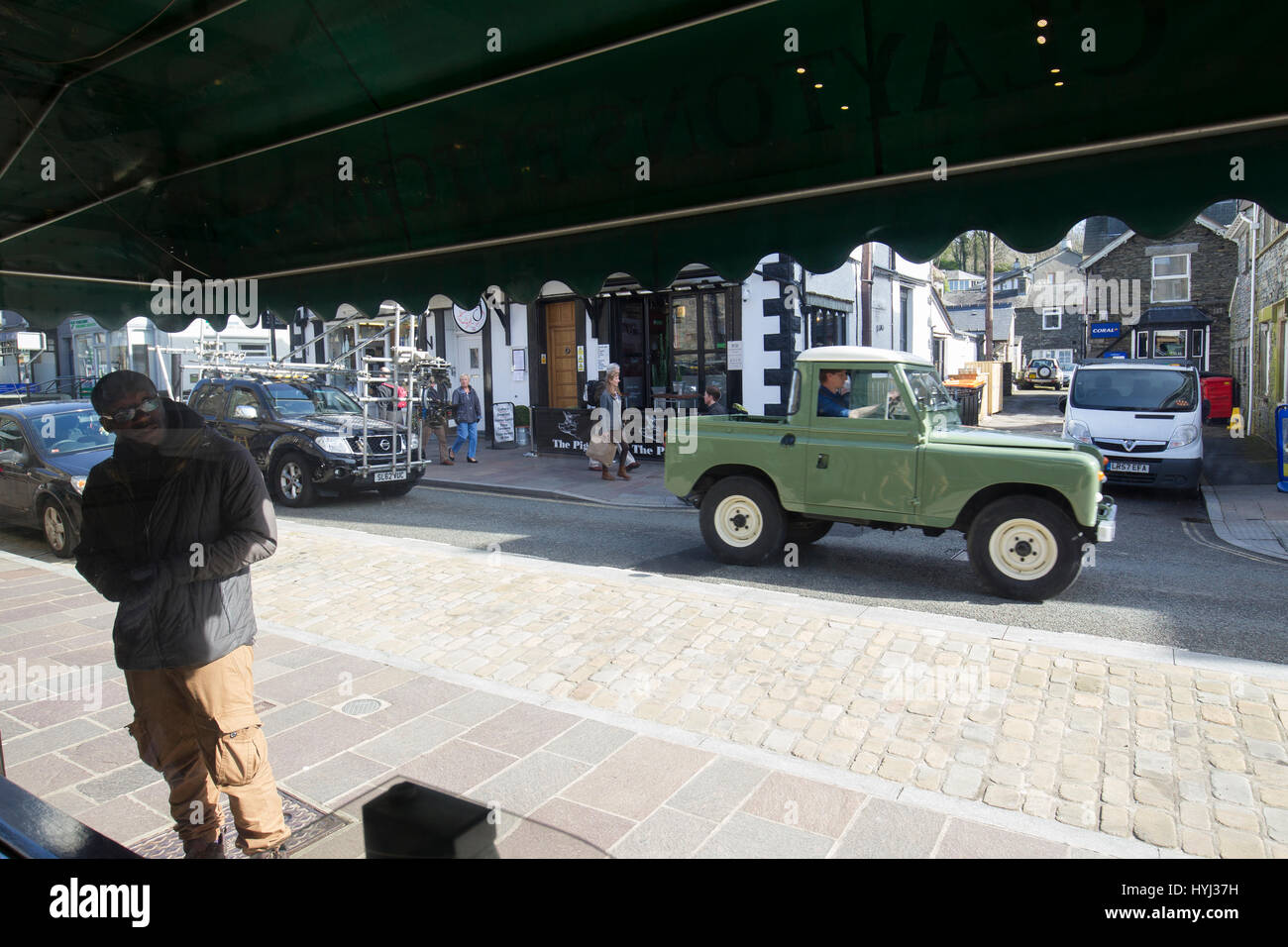 Cumbria UK 4th April 2017 Windermere Village Cumbria Peter Rabbit ...
