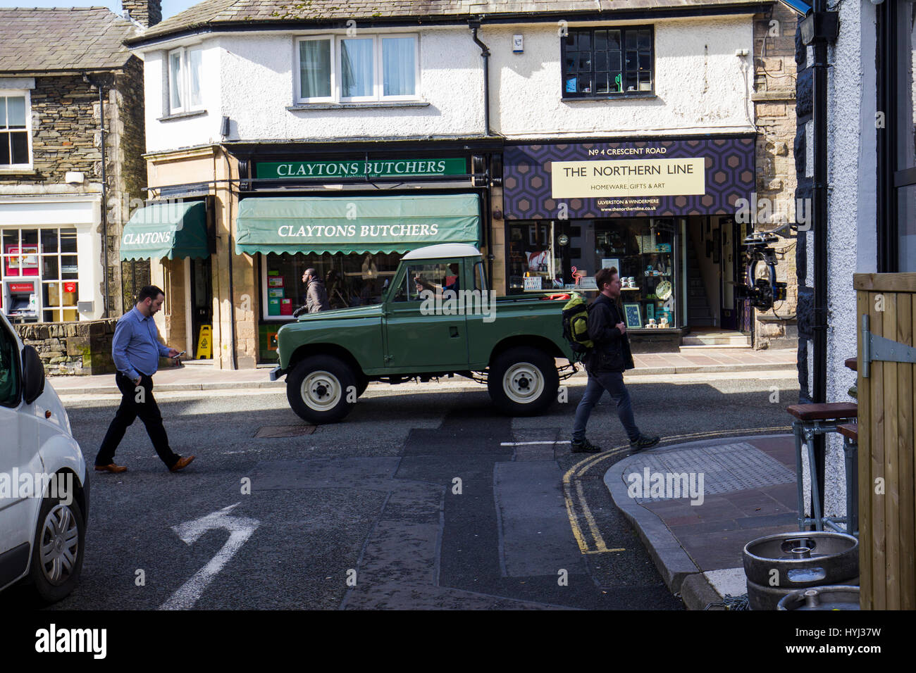 Cumbria UK 4th April 2017 Windermere Village Cumbria Peter Rabbit ...