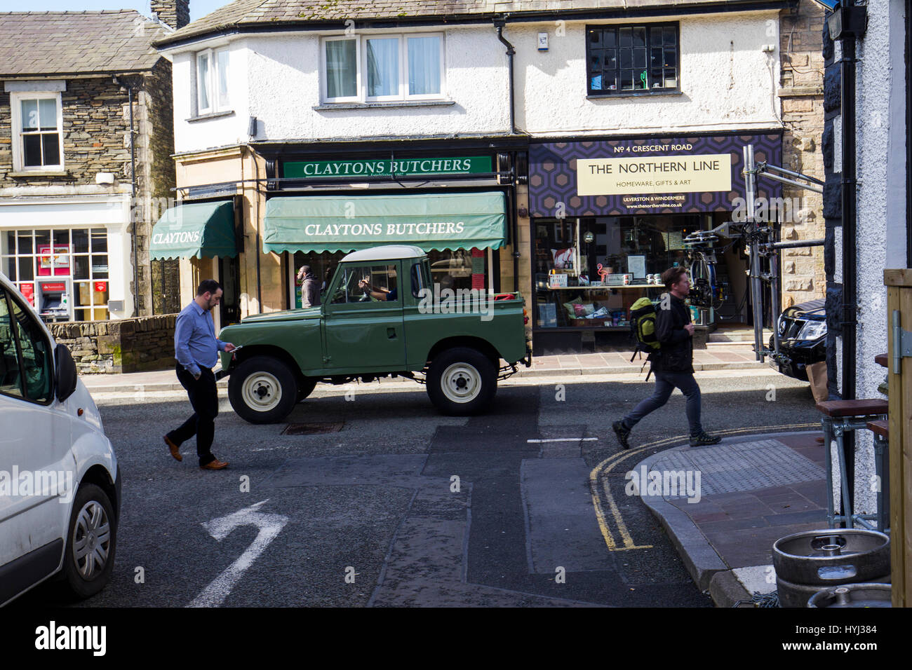 Cumbria UK 4th April 2017 Windermere Village Cumbria Peter Rabbit ...