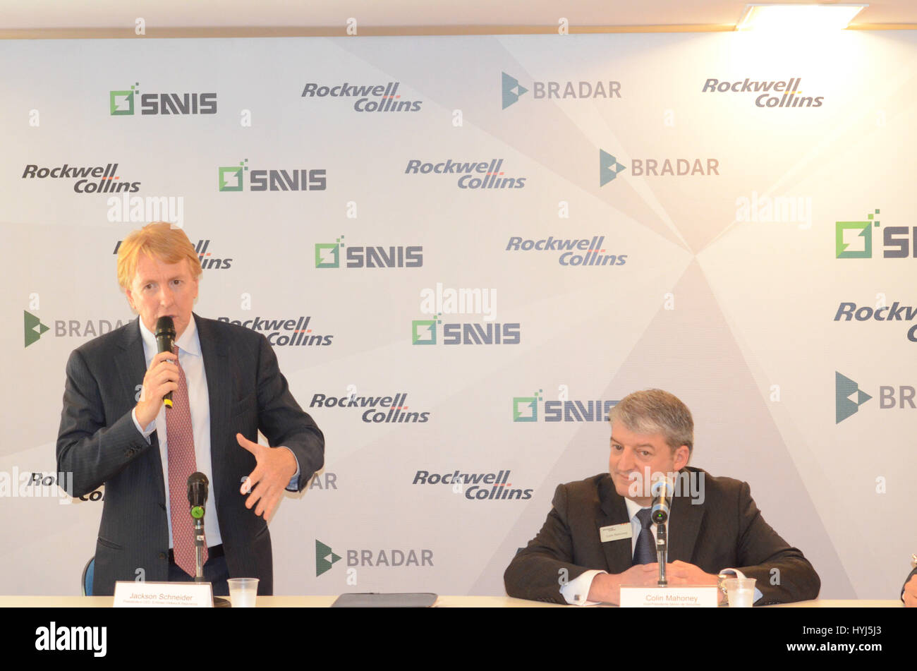 Rio De Janeiro, Brazil. 04th Apr, 2017. Jackson Schneider, president of ...