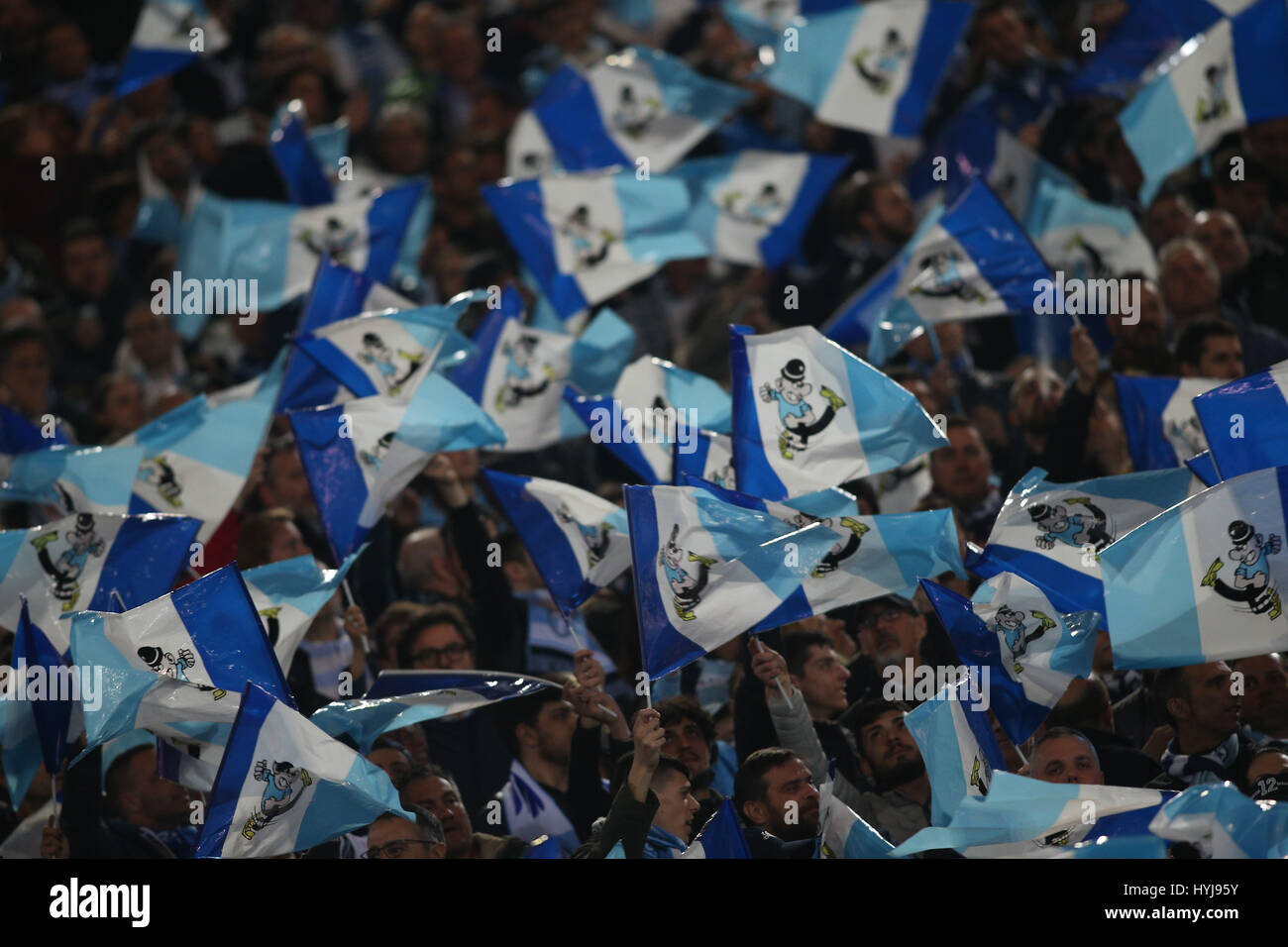 Lazio fans hi-res stock photography and images - Alamy