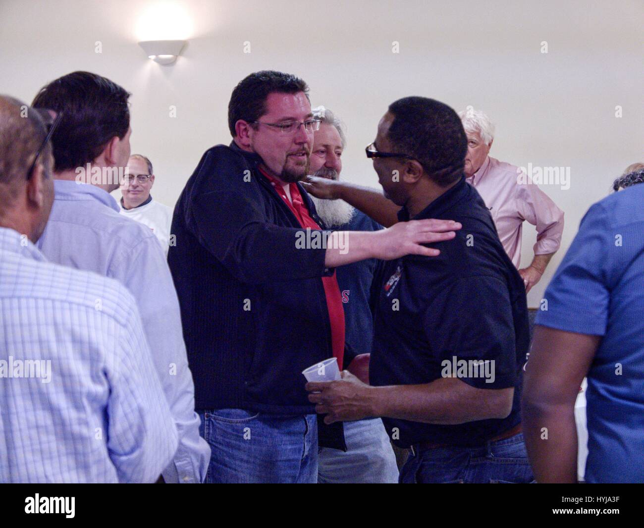 Ferguson, Missouri, USA. 5th Apr, 2017. Ferguson Mayor JAMES KNOWLES ...