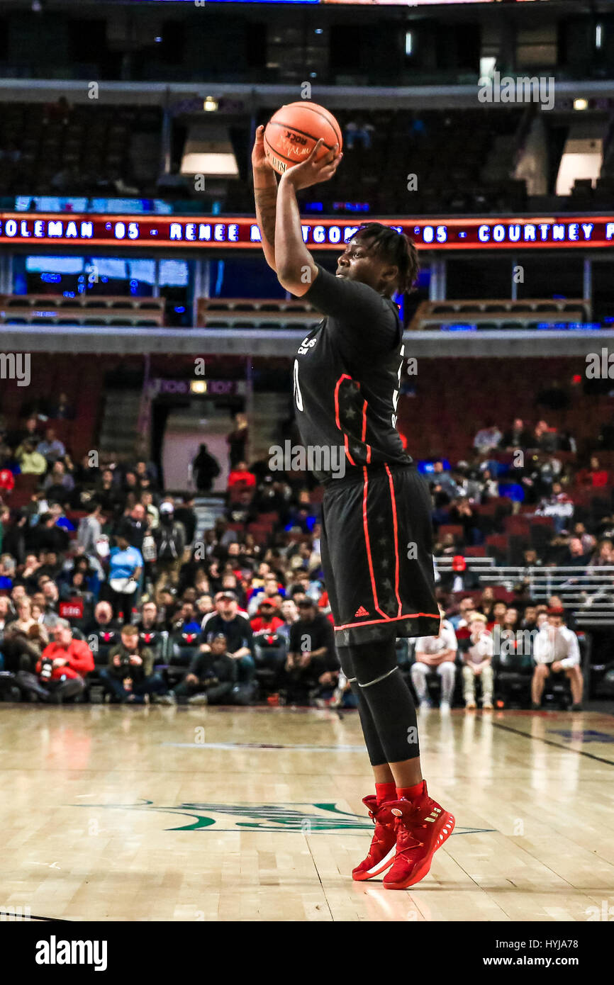 Wednesday MAR 29 - Team East's game MVP Rellah Boothe shoots a jumper ...