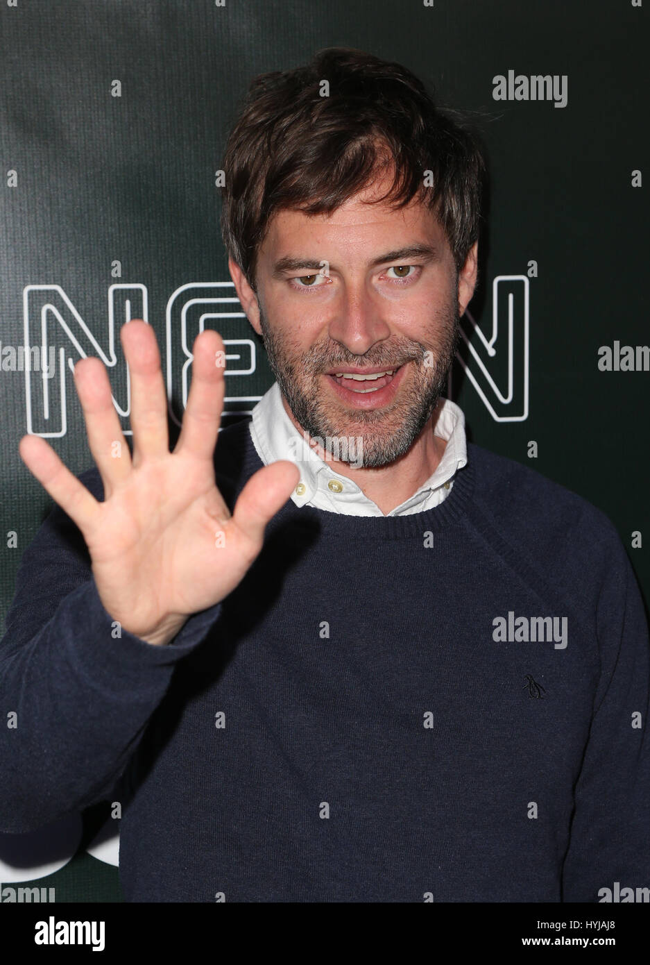 Los Angeles, Ca, USA. 04th Apr, 2017. Mark Duplass, At Premiere Of Neon ...