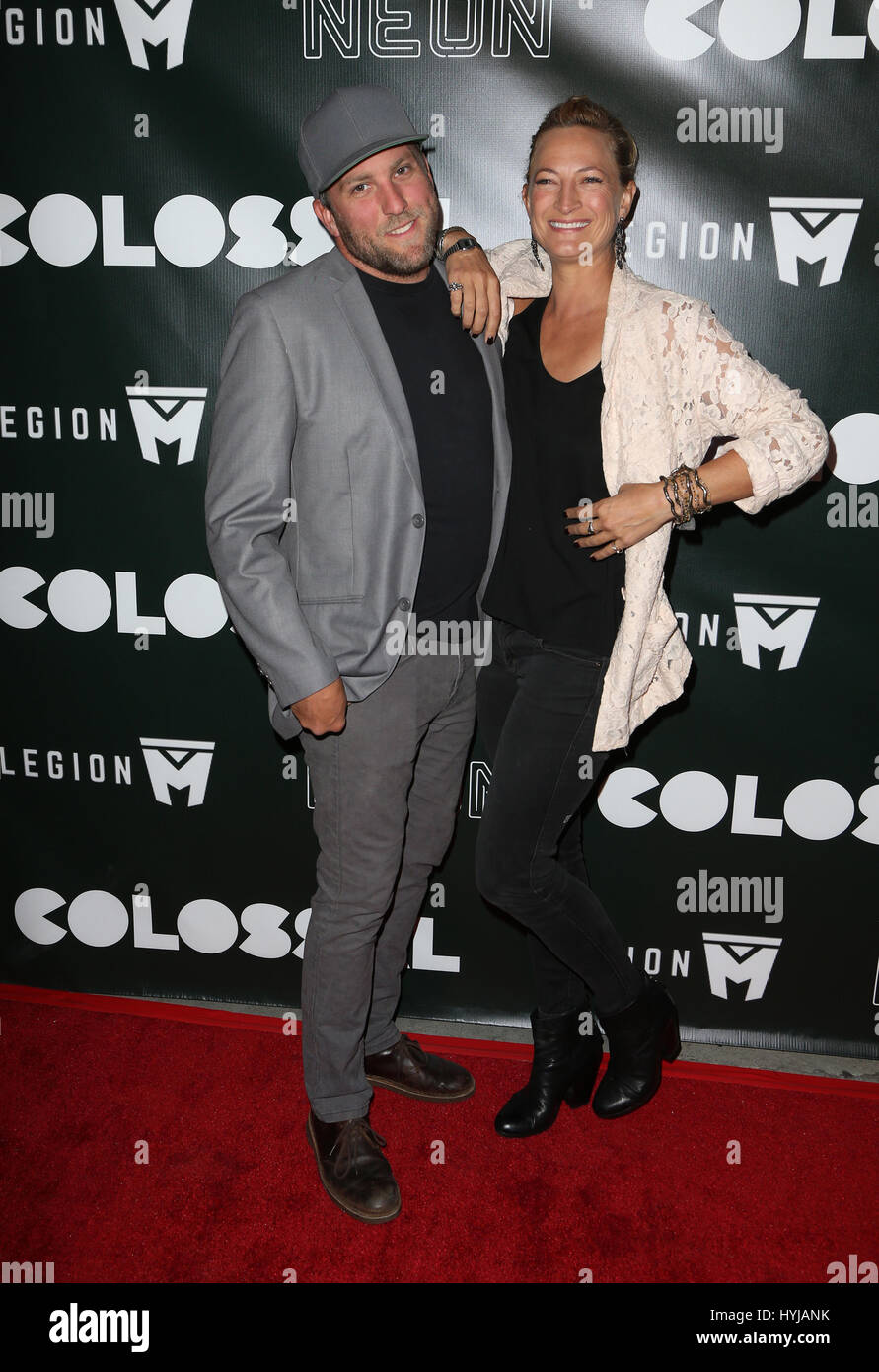 Los Angeles, Ca, USA. 04th Apr, 2017. Jacob Horn, Zoe Bell, At Premiere ...