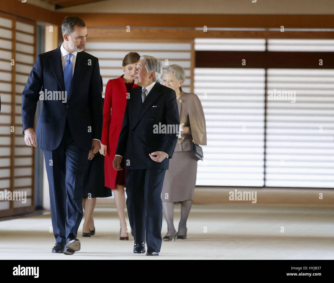 Japans empress michiko hi-res stock photography and images - Alamy