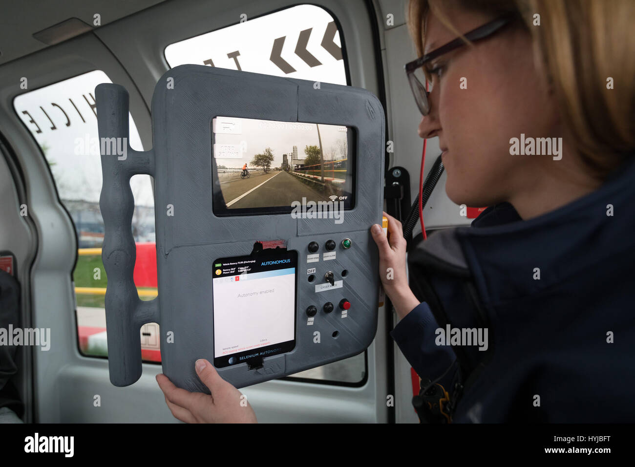 Trained operator hi-res stock photography and images - Alamy