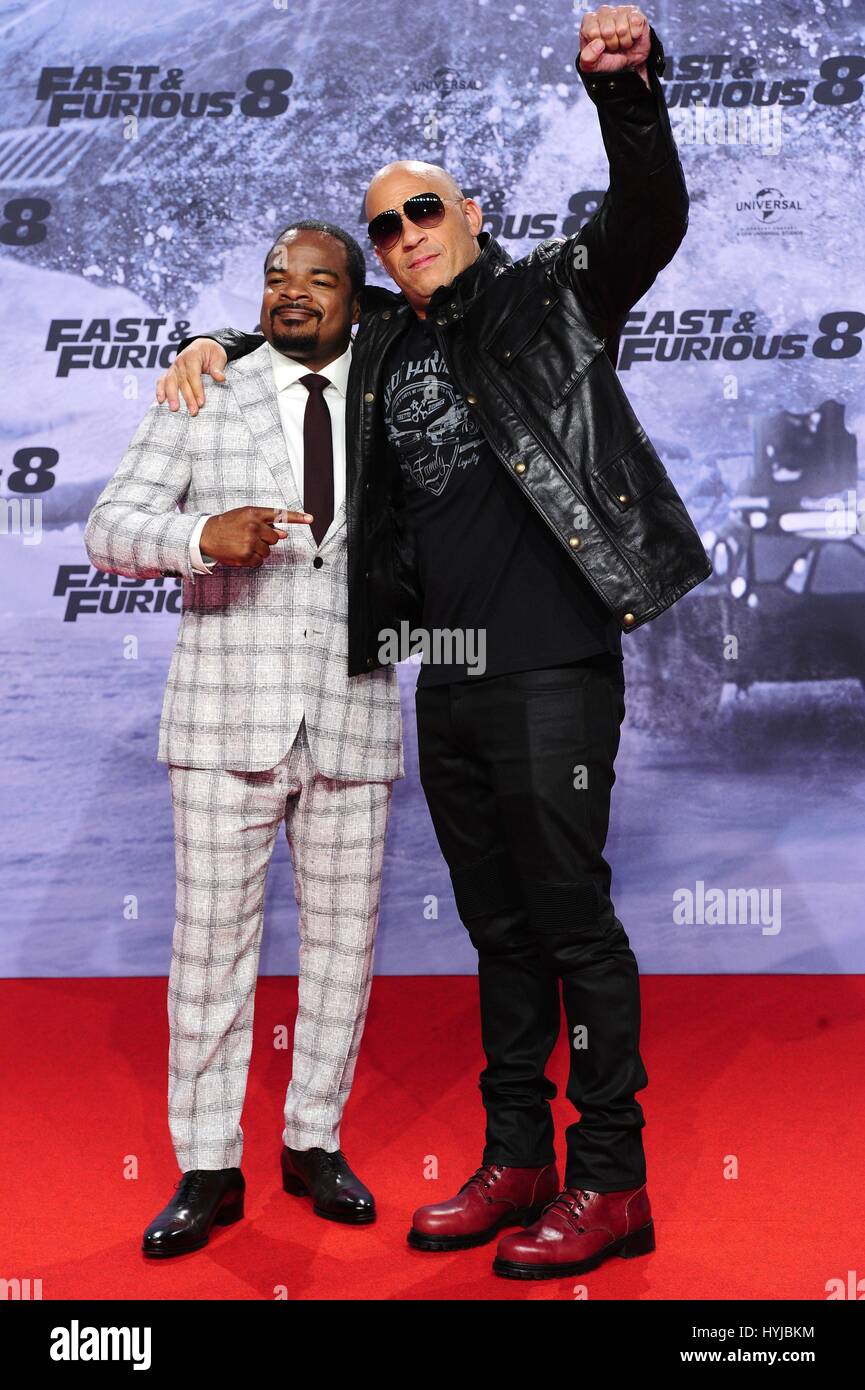 Berlin, Deutschland. 04th Apr, 2017. Gary Gray; Vin Diesel - Premiere ...