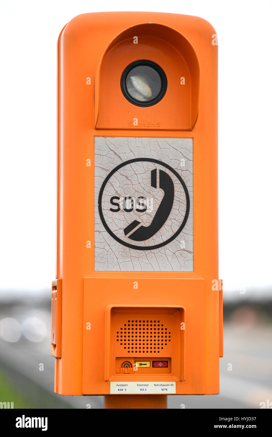 An emergency call station with the number 16178 can be seen on the ...