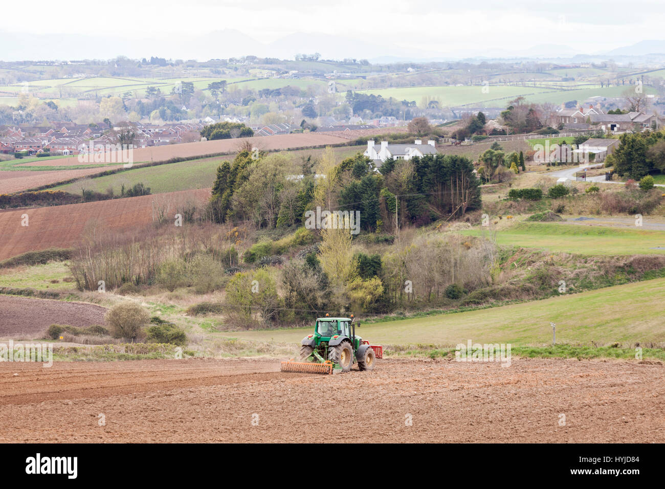 Farmers working in a field ireland hi-res stock photography and images ...