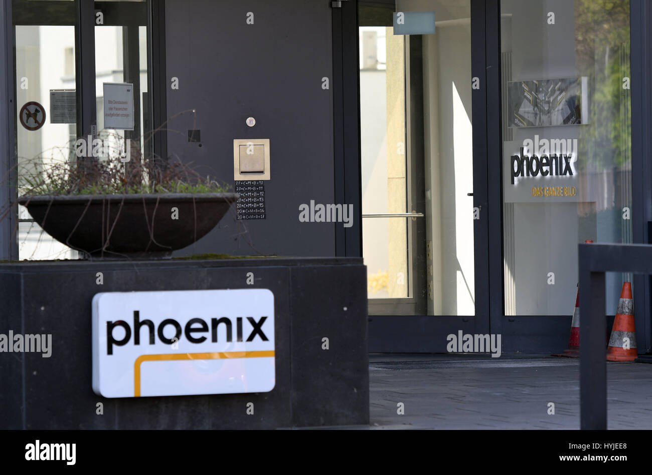 Bonn, Germany. 3rd Apr, 2017. The headquarters of the television ...