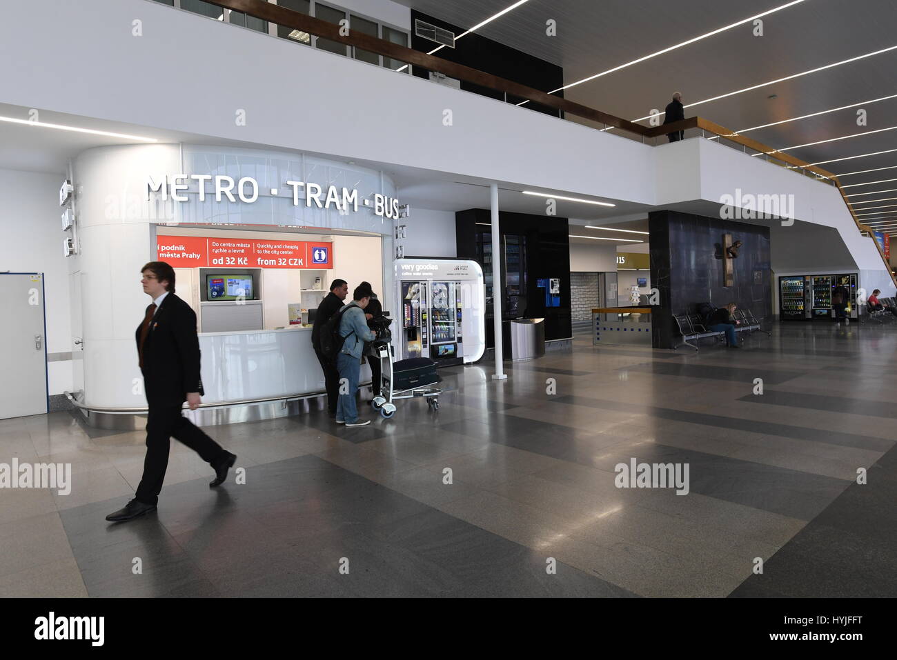 Prague, Czech Republic. 05th Apr, 2017. The airport at Prague-Ruzyne ...