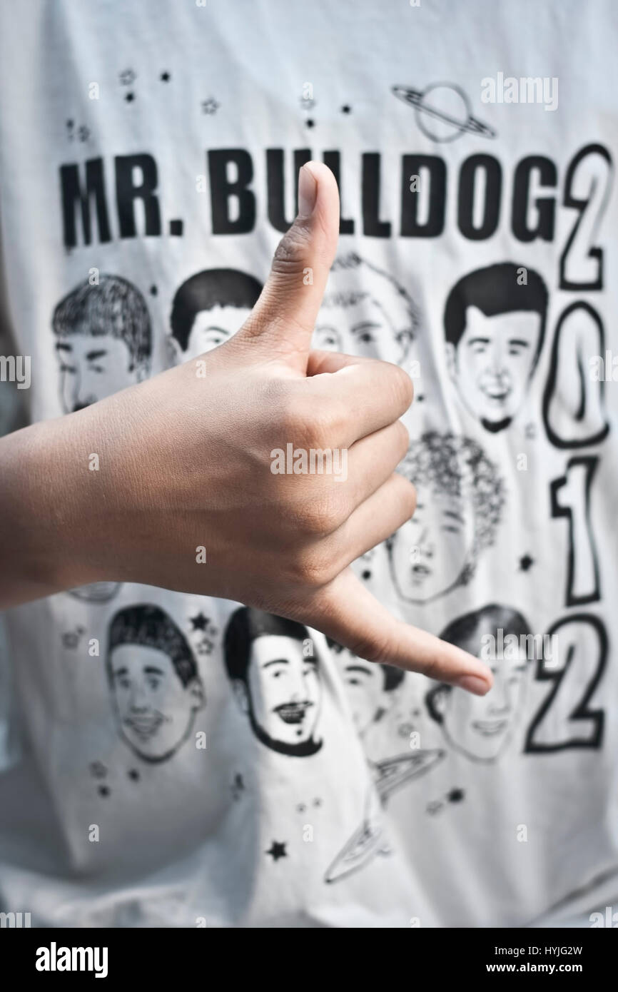 Human hands creating various shapes hi-res stock photography and images ...