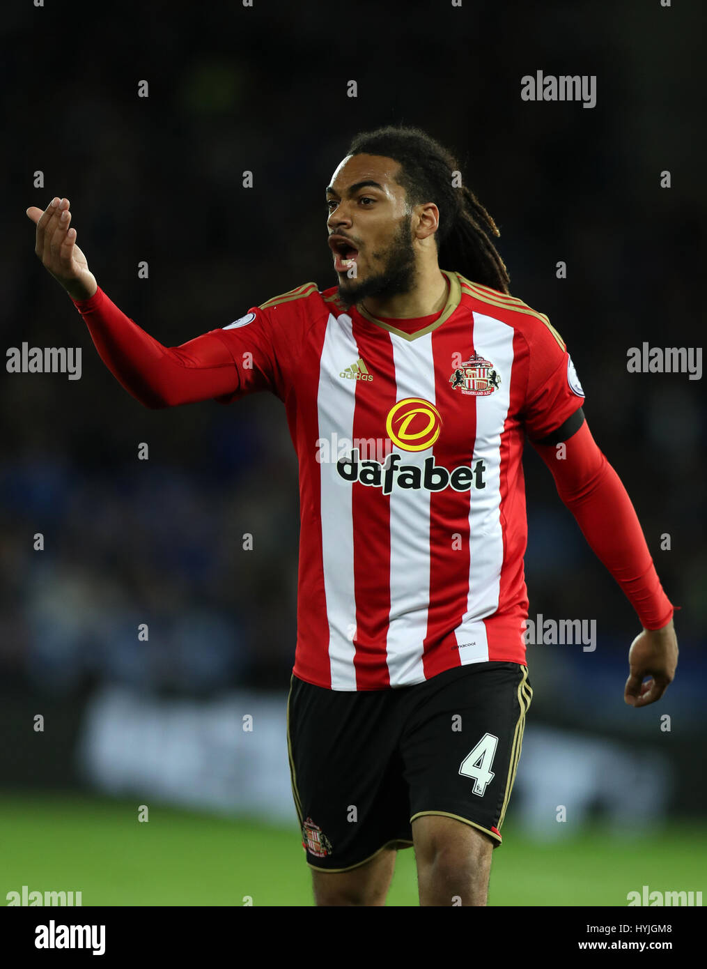 Sunderland's Jason Denayer during the Premier League match at the King ...