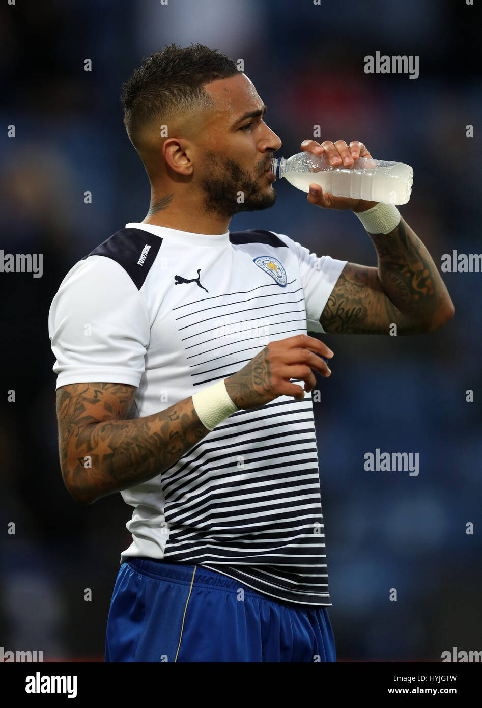 Leicester City's Danny Simpson during the Premier League match at the ...
