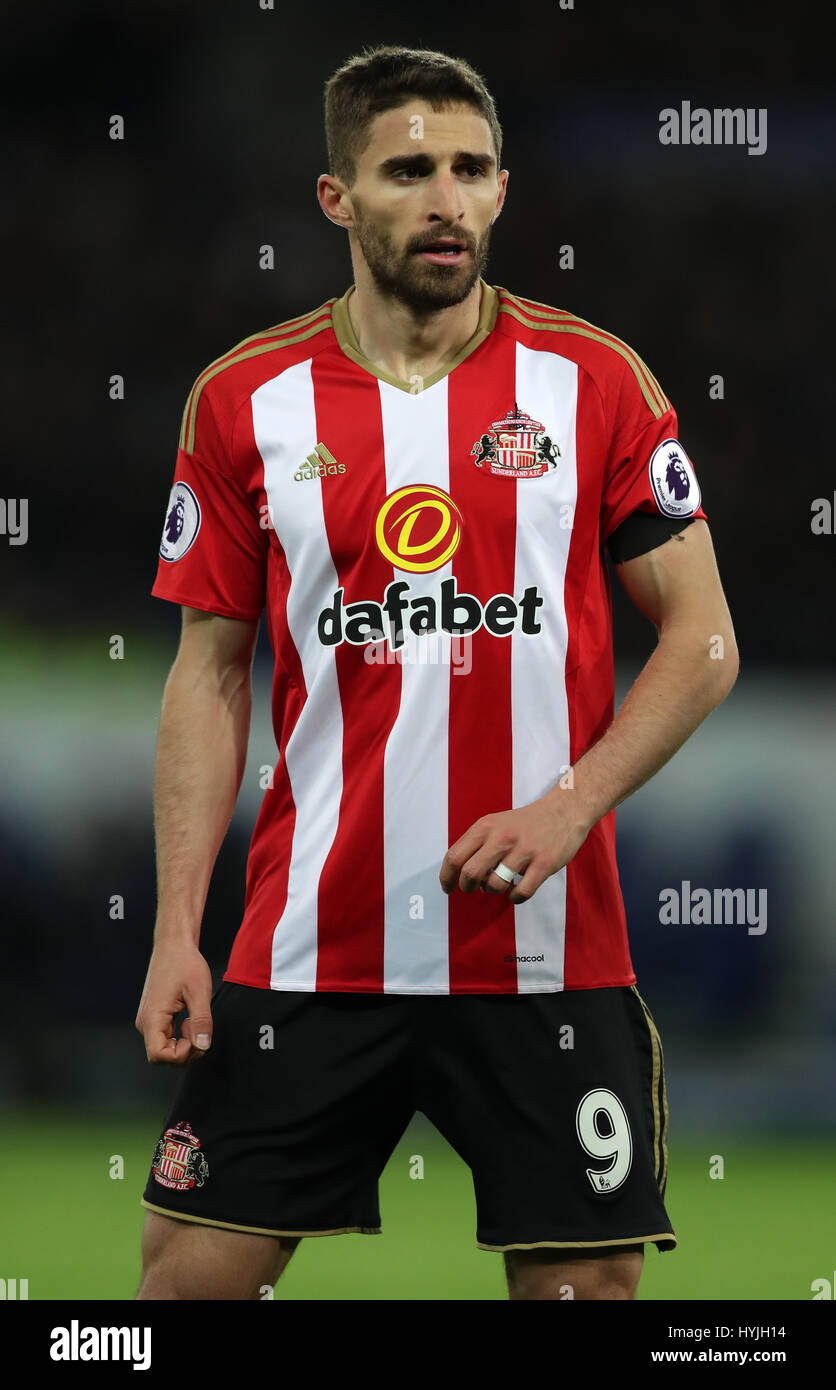 Sunderland's Fabio Borini during the Premier League match at the King ...