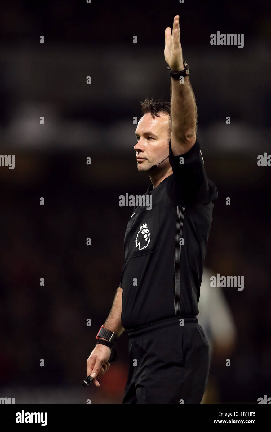Referee Paul Tierney Stock Photo - Alamy