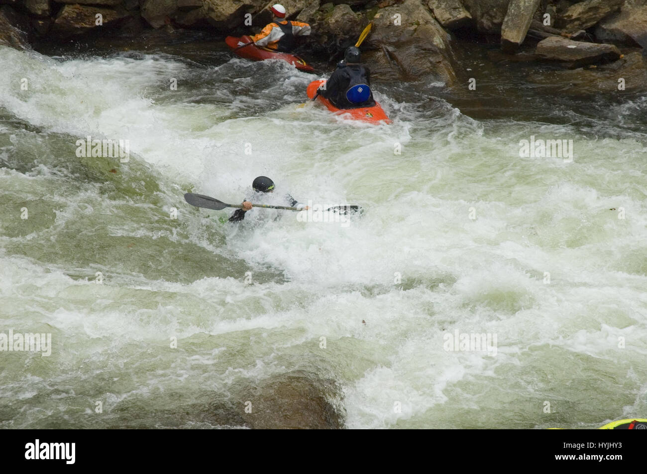 Capsized kayak hi-res stock photography and images - Alamy