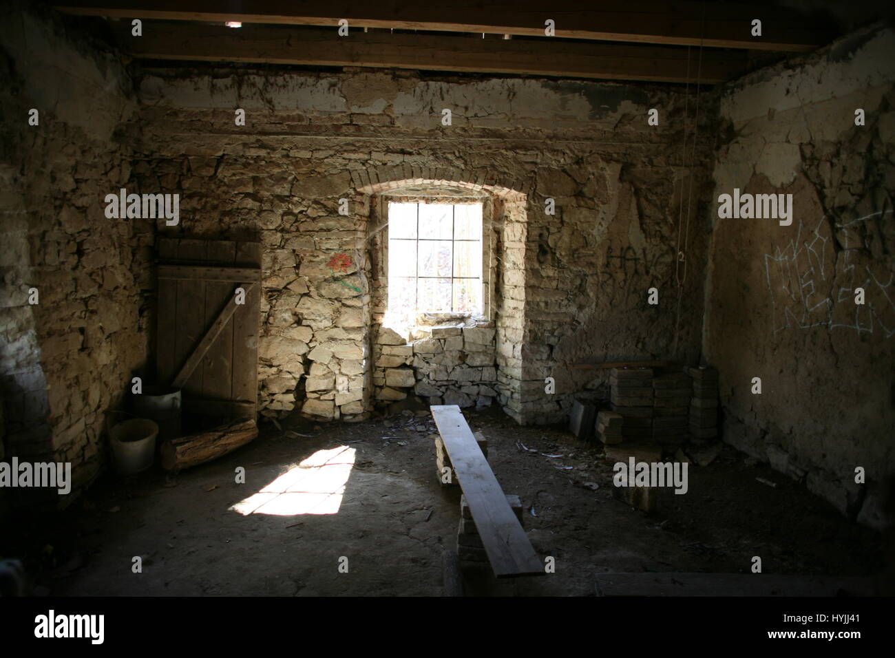 window in old ruin Stock Photo - Alamy