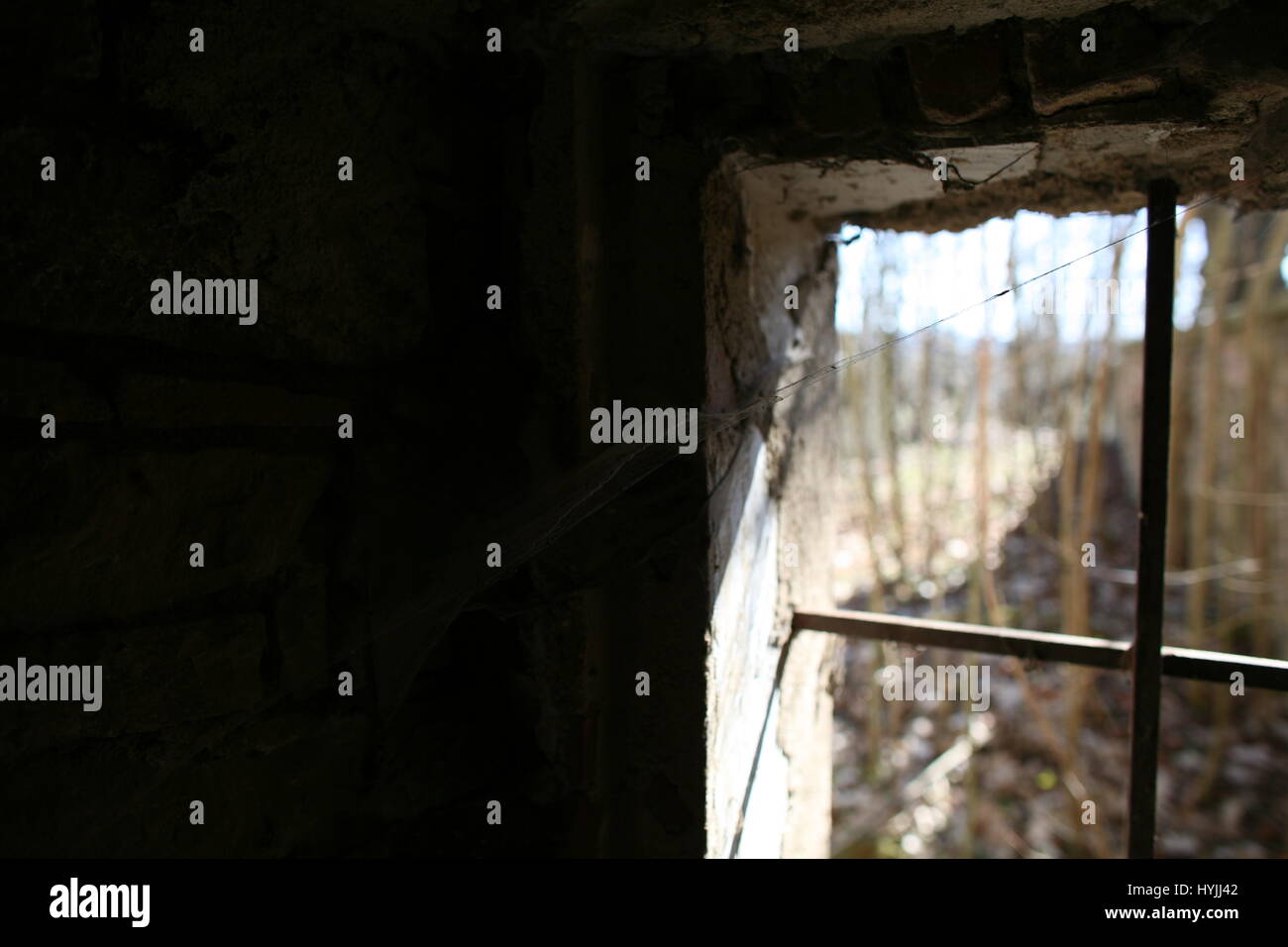 window in old ruin Stock Photo - Alamy