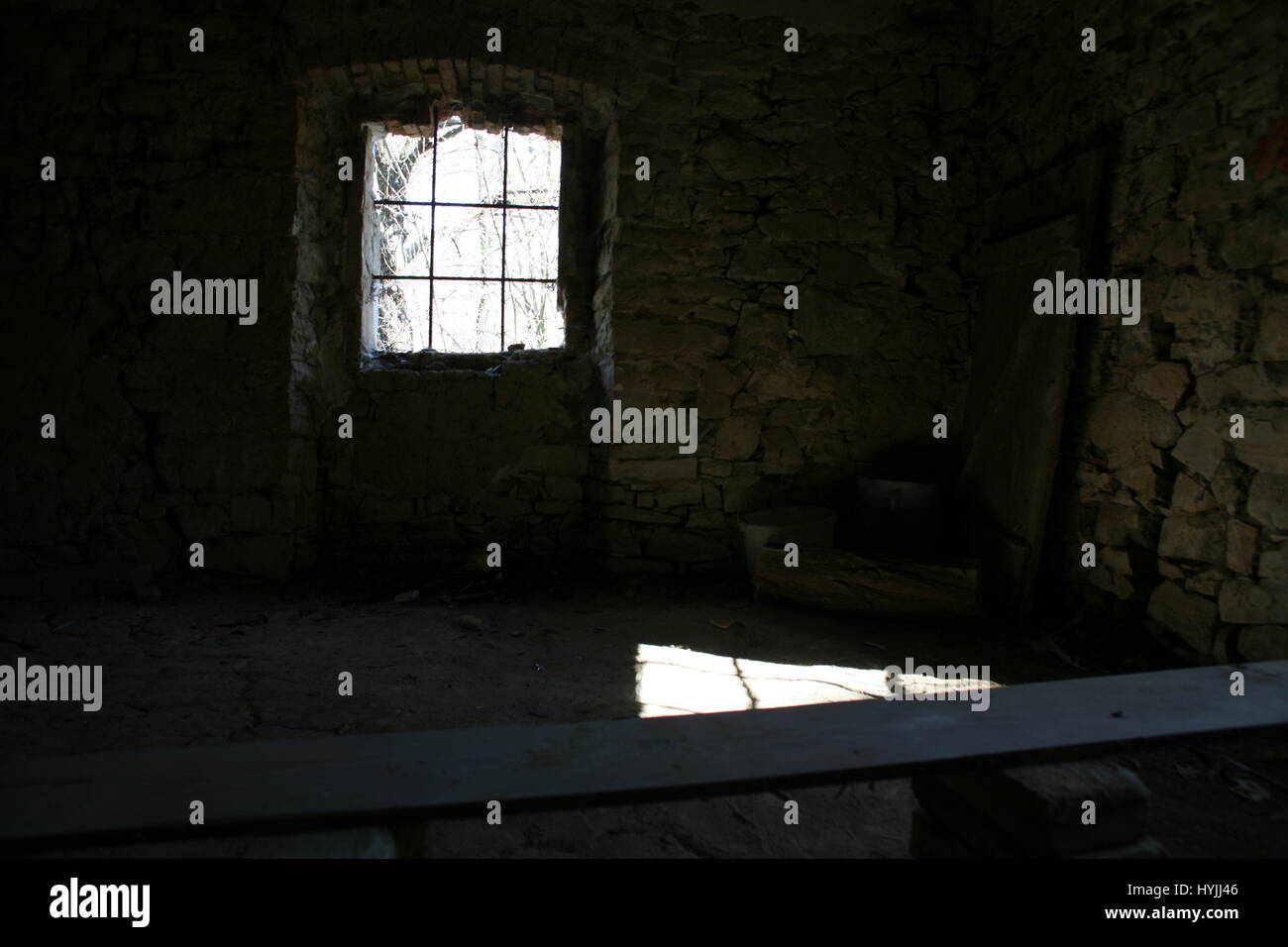 window in old ruin Stock Photo - Alamy