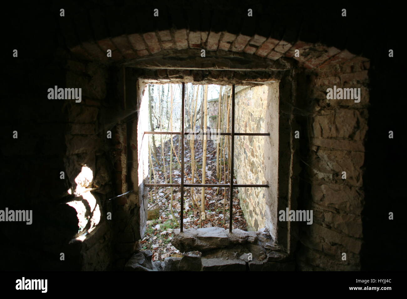 window in old ruin Stock Photo - Alamy