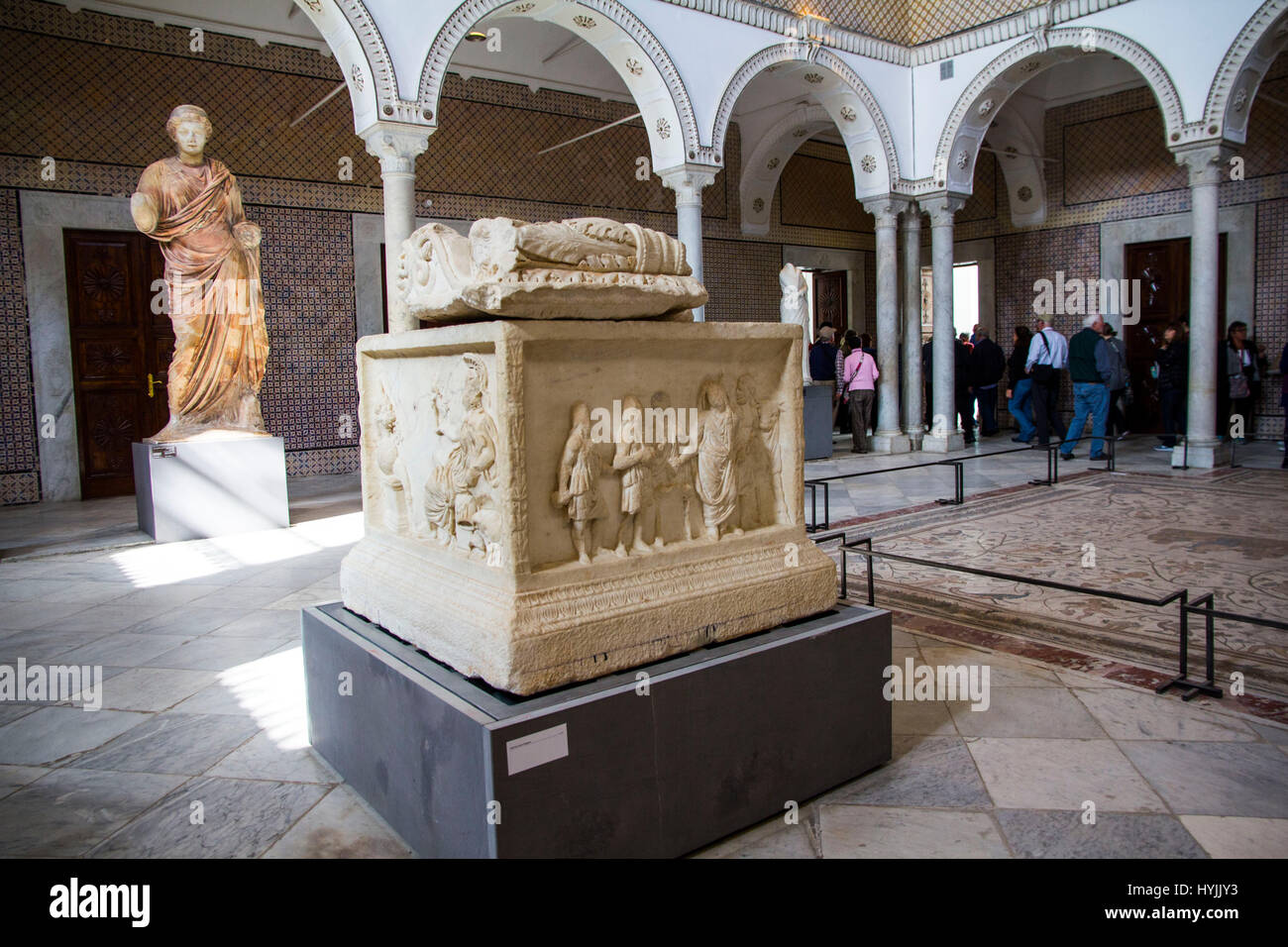 The Carthage Room at the Bardo National Museum brings together a rich ...