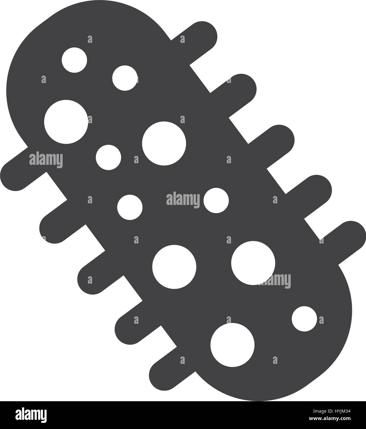 bacteria icon design Stock Vector Image & Art - Alamy