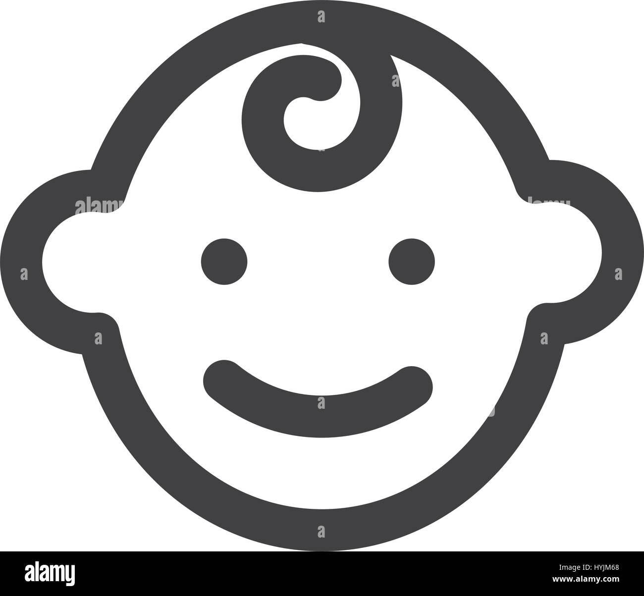 baby icon symbol vector Stock Vector Image & Art - Alamy