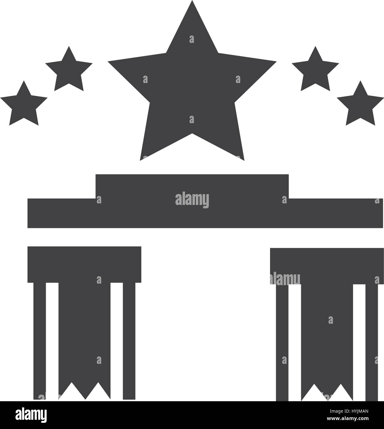 trophy 5 Star Awards vector icons Stock Vector Image & Art - Alamy