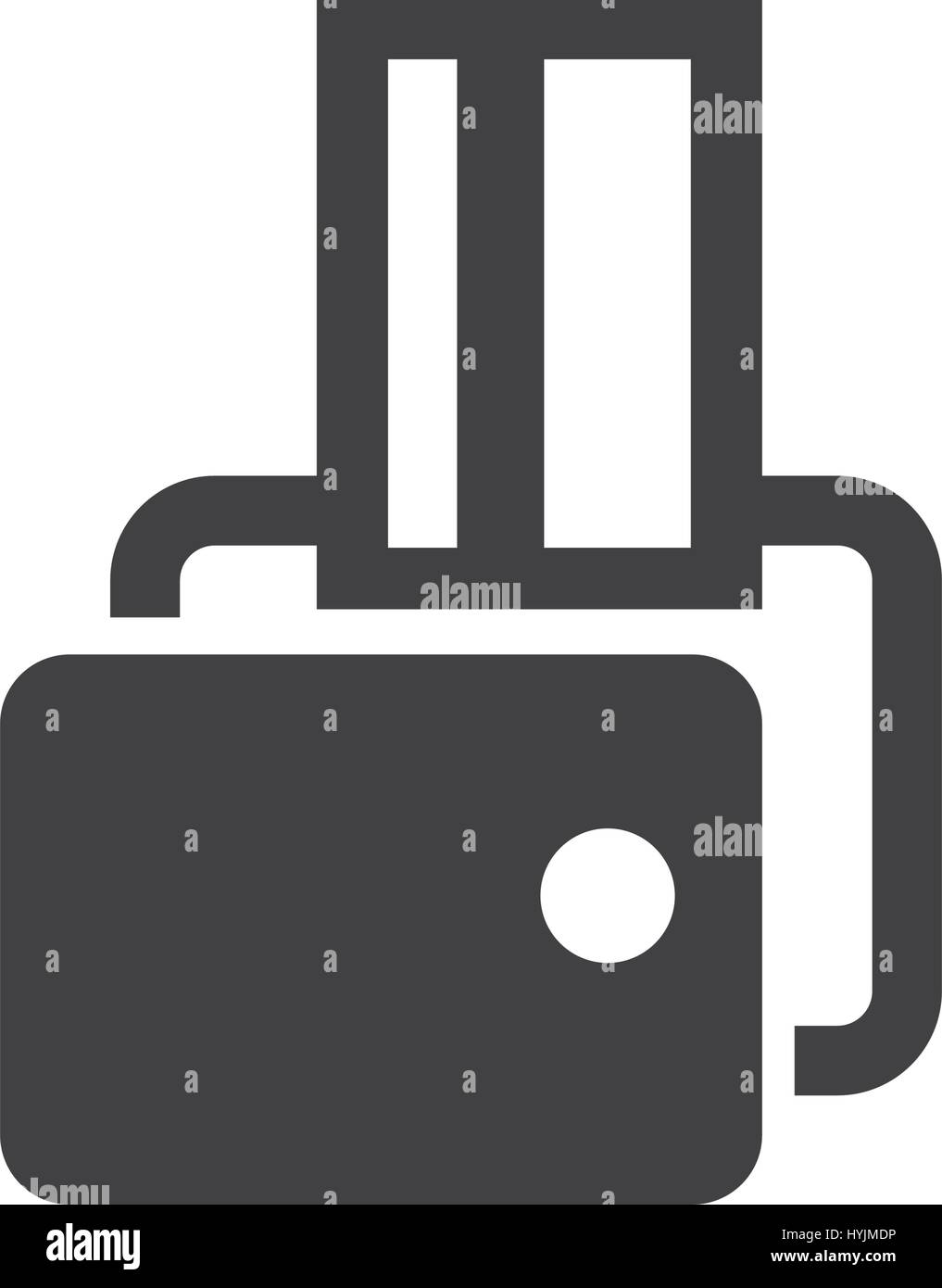 Bank building coins wallet Stock Vector Images - Alamy